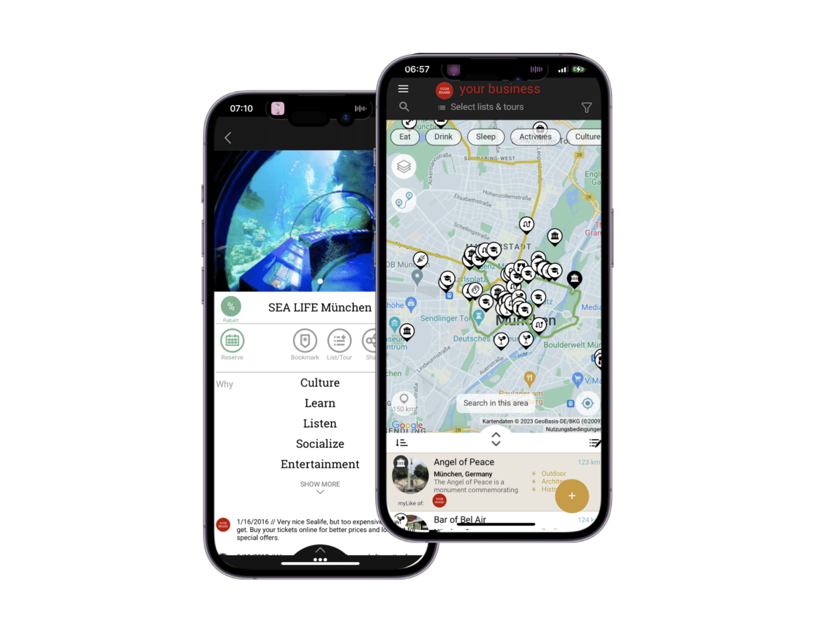 myLike | White Label Digital Travel Guides and Mobile Concierge